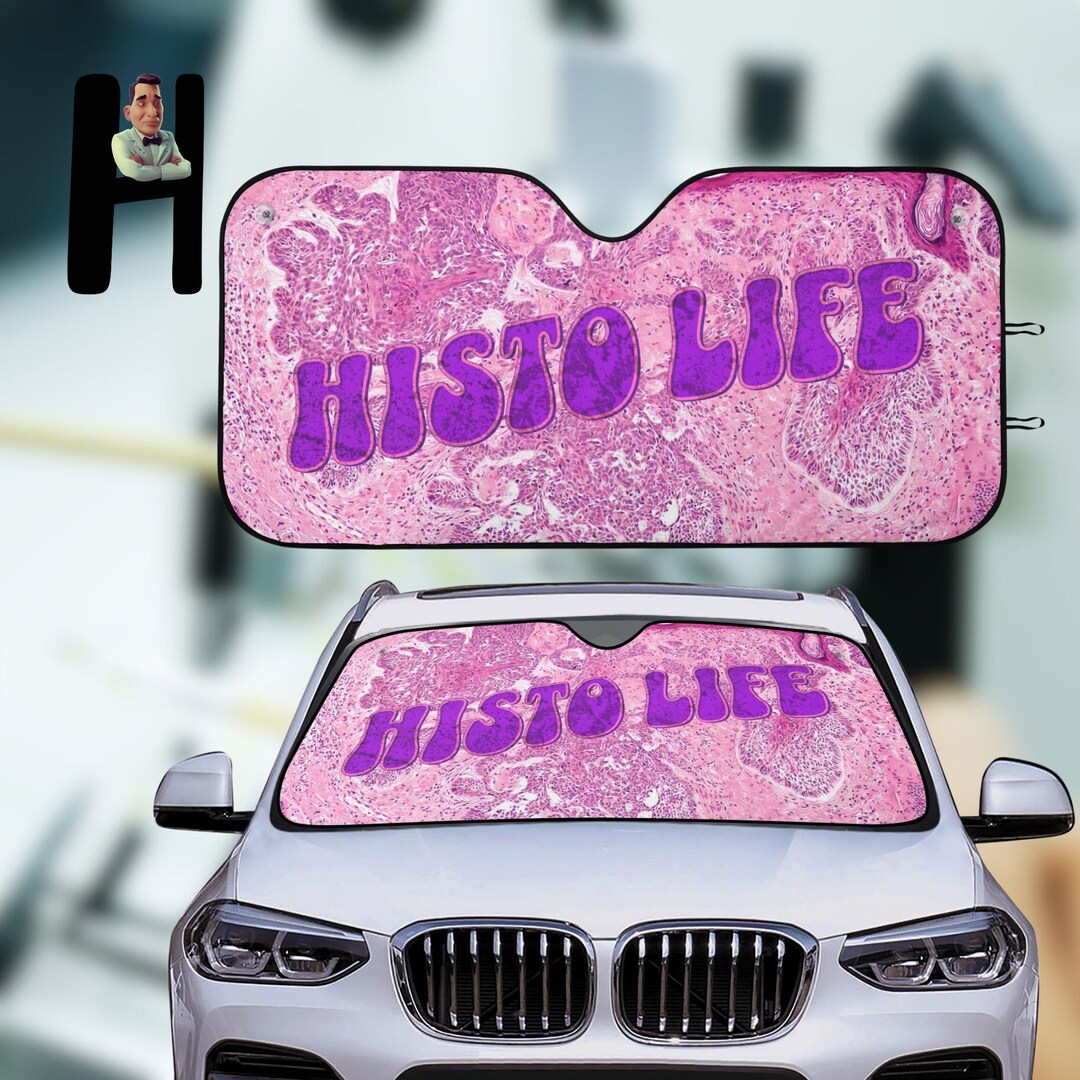 Histology Gift Sun Shade for Car Gift for Lab Week Pathology - Etsy