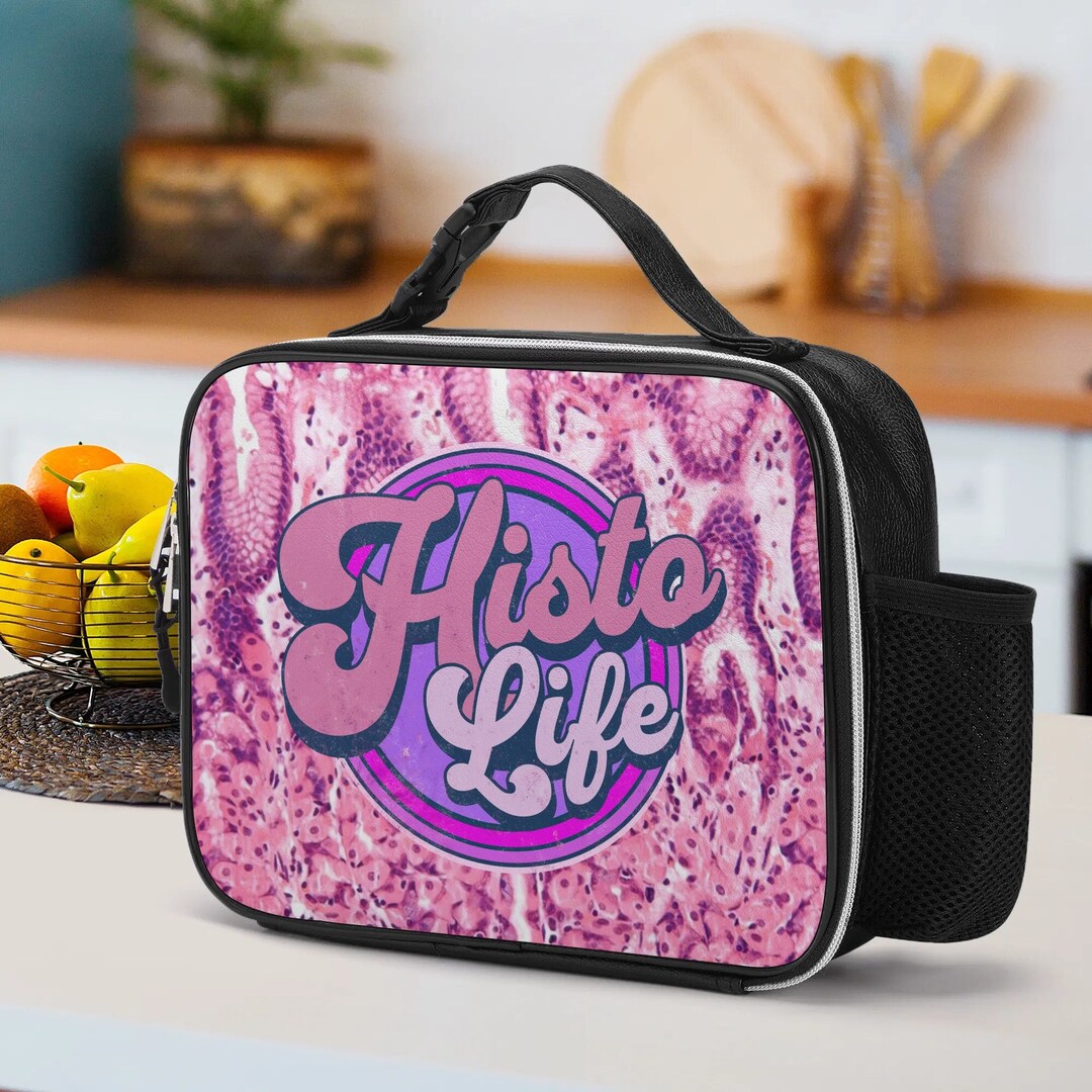Unique Histology Themed Lunch Bag, Lab Week Gift, Histotech Durable ...