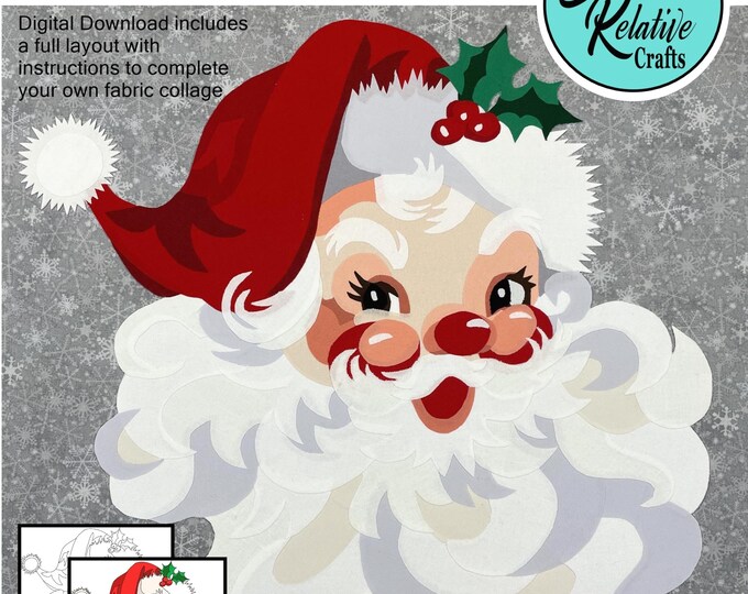 Digital Sewing Pattern, Longhorn Collage Quilt Pattern, Youtube Project ...