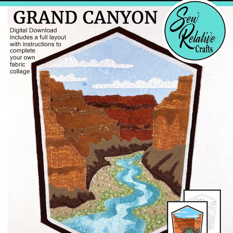 Grand Canyon Quilt Pattern - Etsy