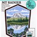 YELLOWSTONE National Park Fabric Collage Pattern - Etsy