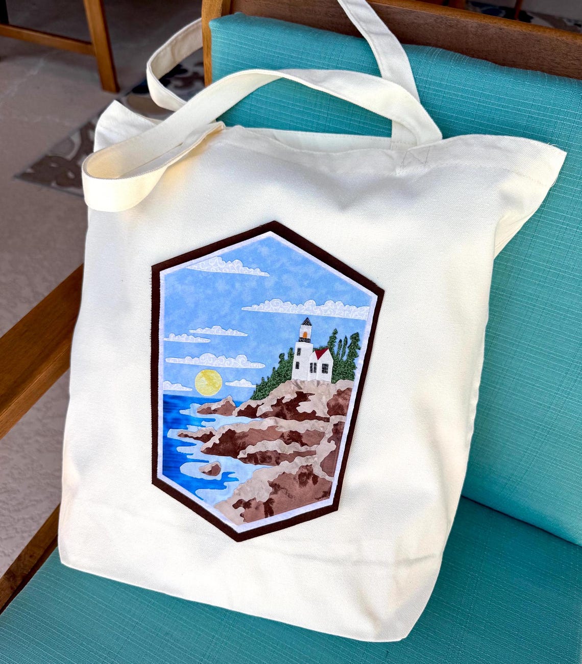 ACADIA National Park Fabric Collage Pattern - Etsy