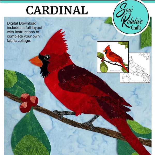 Cardinal Quilt Kit - Etsy