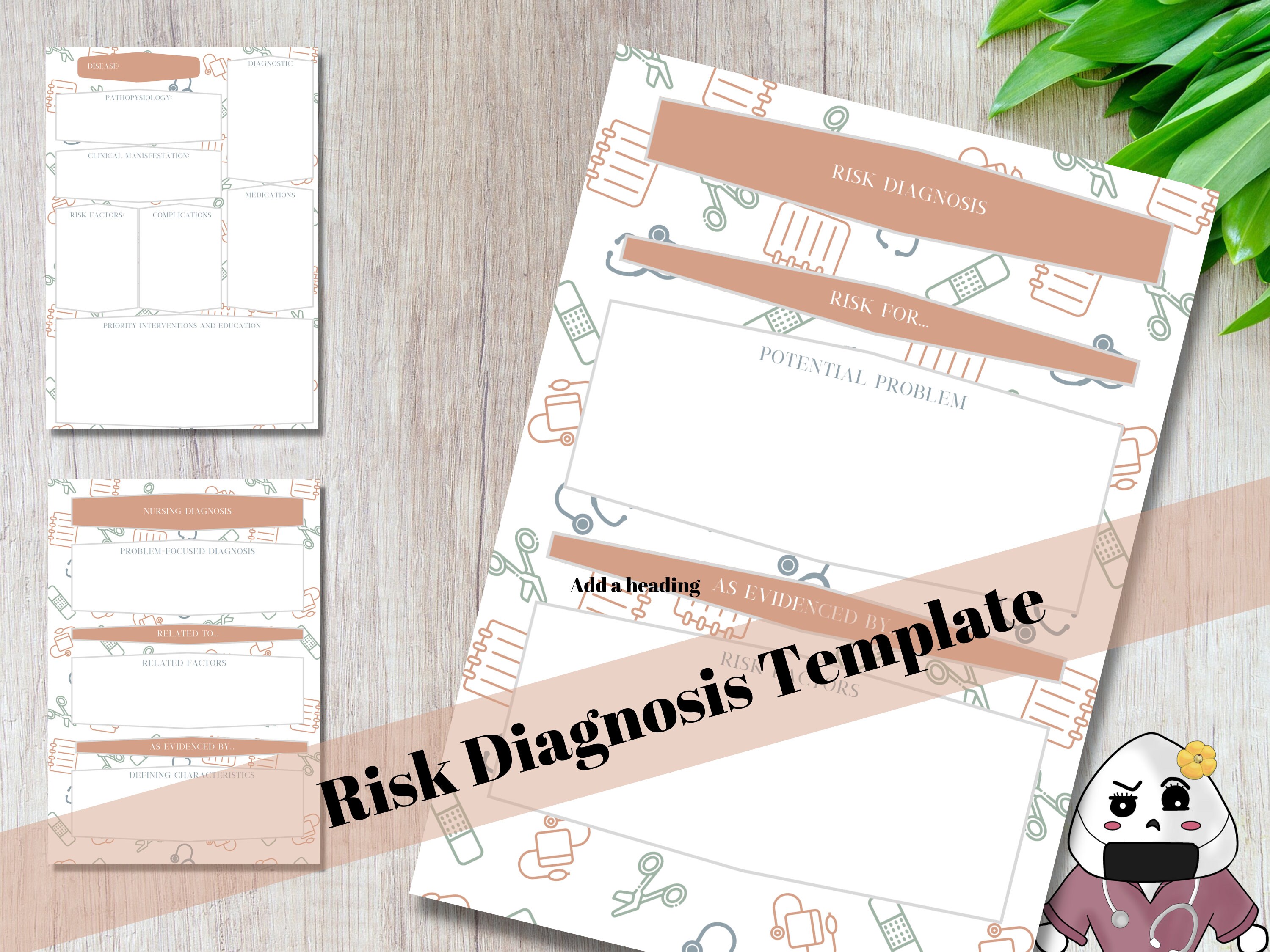 Concept Map Template for Nursing Patho Template Nursing Process Nursing ...