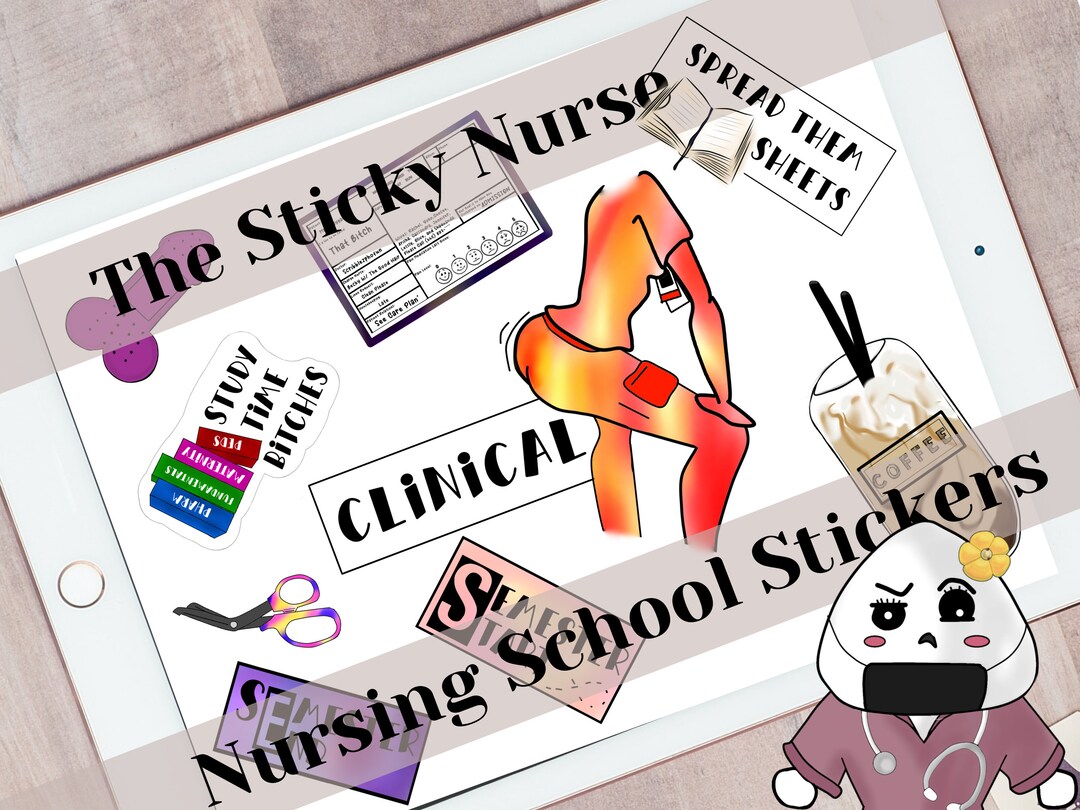 Goodnotes Nursing School Planner Stickers (mature Content) for "the ...