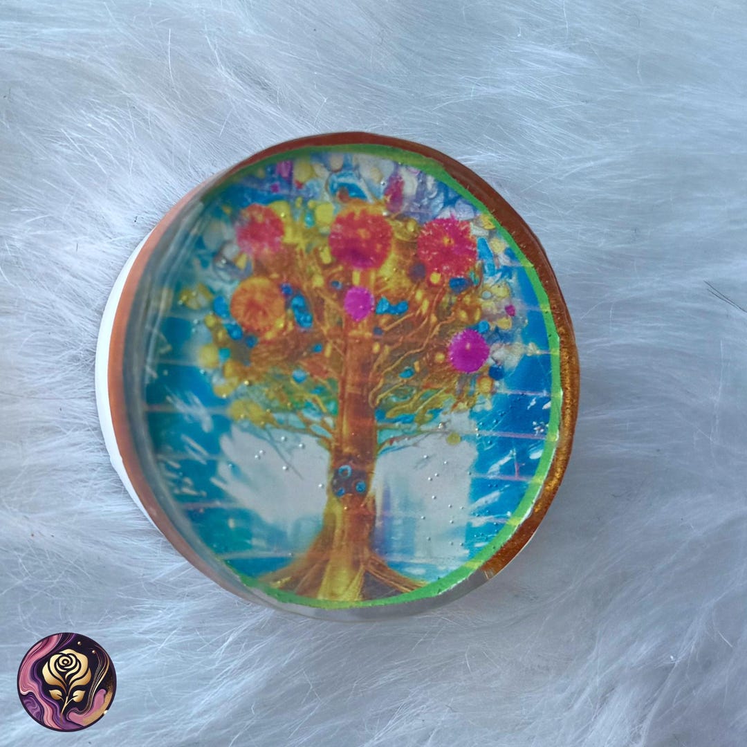 Tree of Life Resin Pop Socket – Nature-inspired Phone Grip - Etsy
