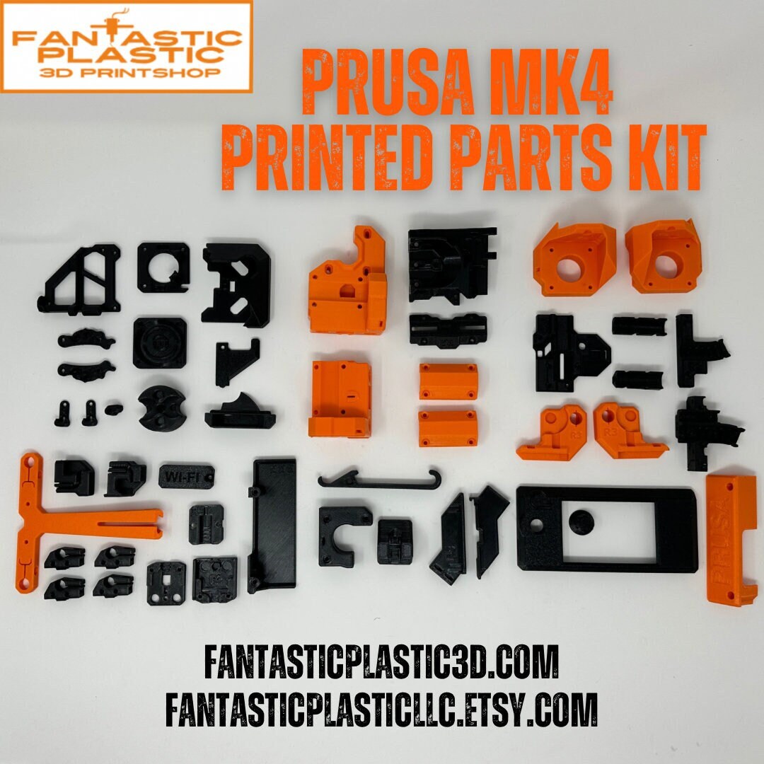 Prusa UPGRADE MK4 PETG Printed Parts Complete Set - Etsy