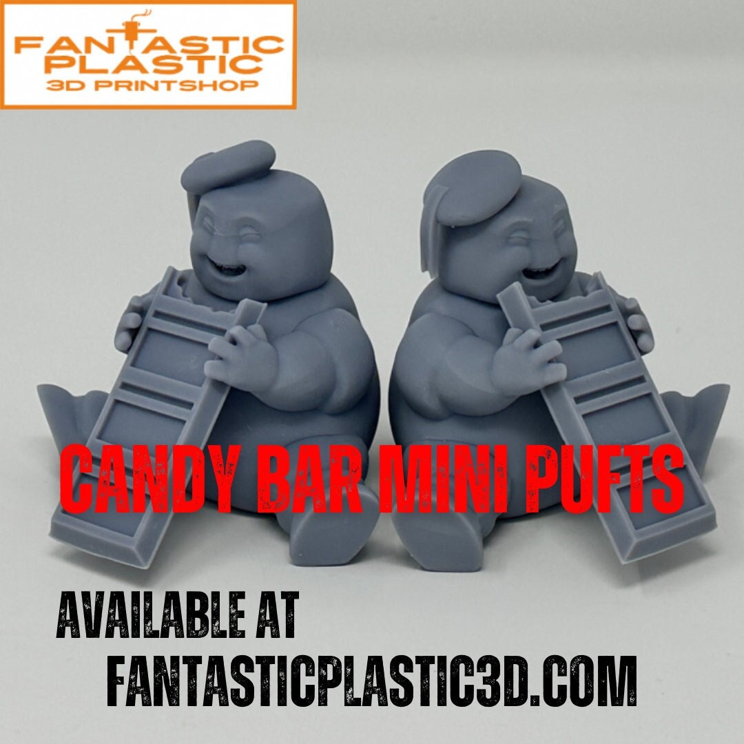 Ghostbusters Candy Bar Mini Puft - Etsy