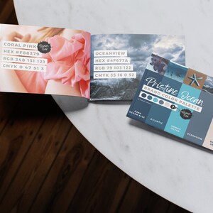 Canva Editable Color Palette With Hex • RGB • CMYK Codes | Premium ...