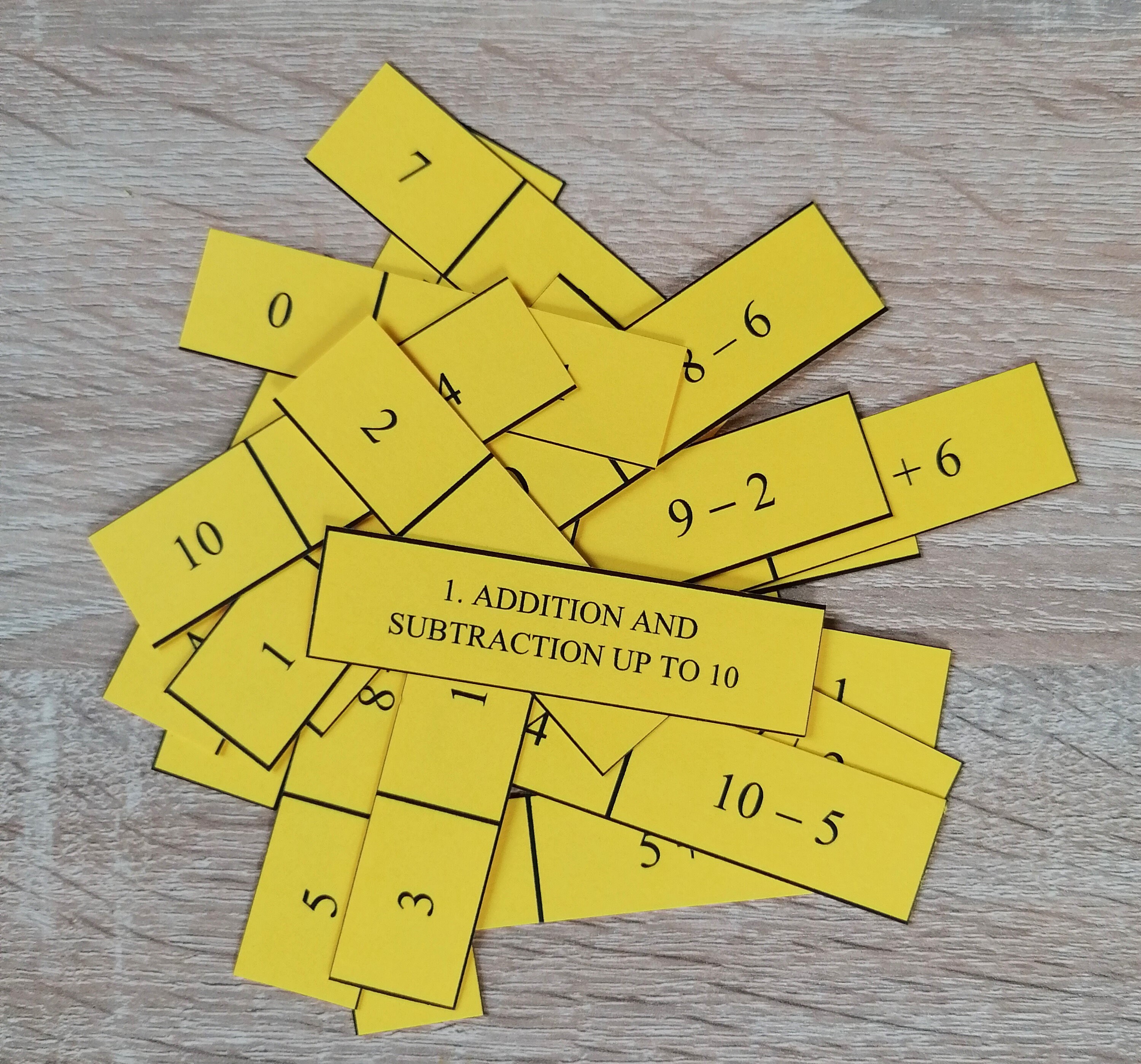 16 Printable Different Math Dominoes Sheets for Grade 1-4. Addition ...