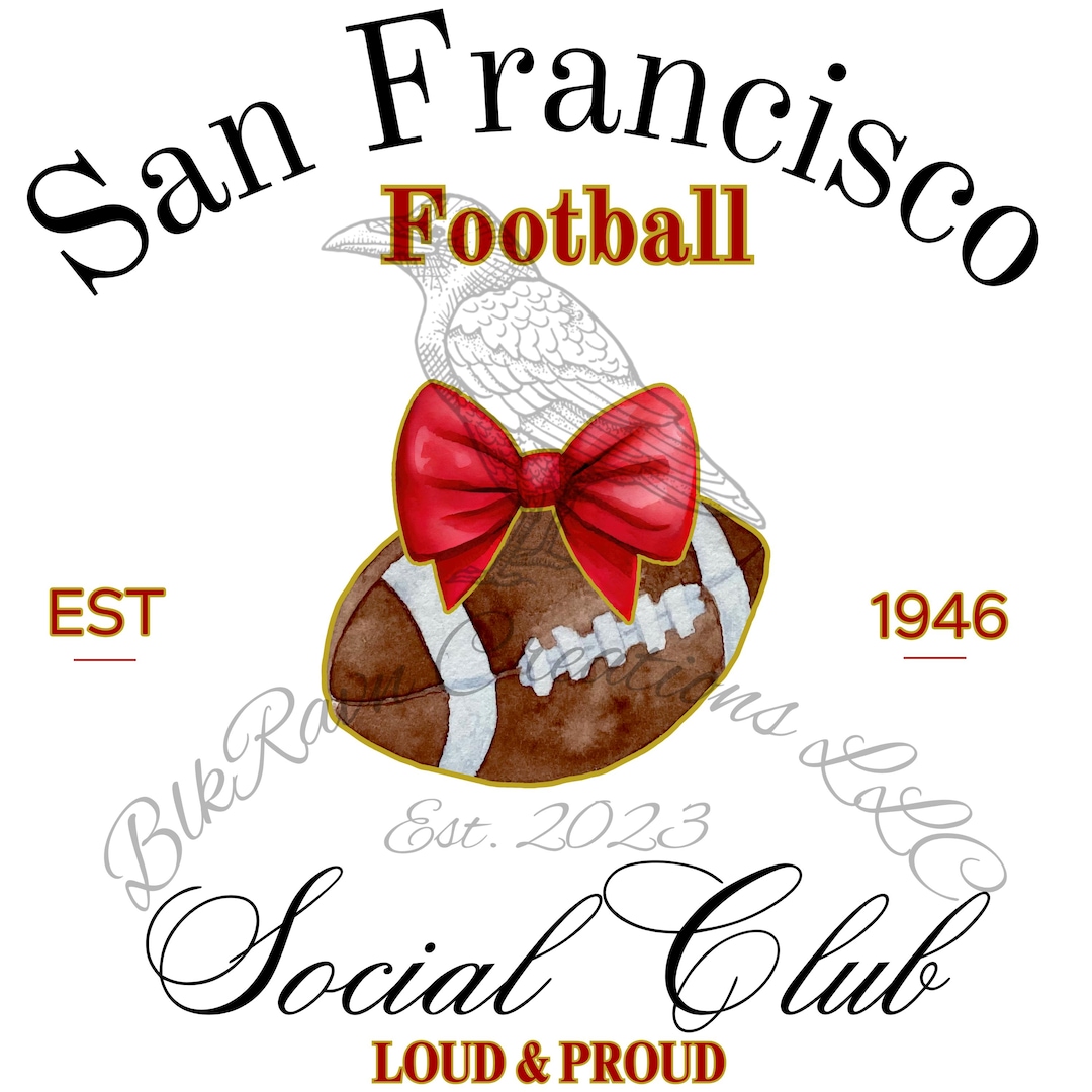 San Francisco| Football| Social Club| PNG - Etsy