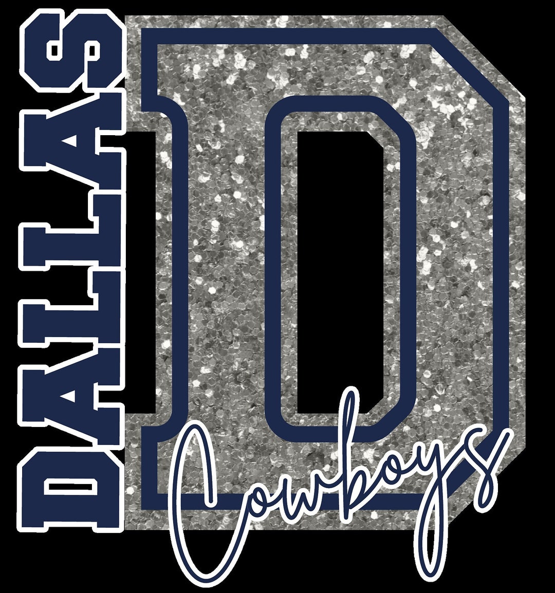 BIG D|dallas| Glitter PNG| SVG - Etsy