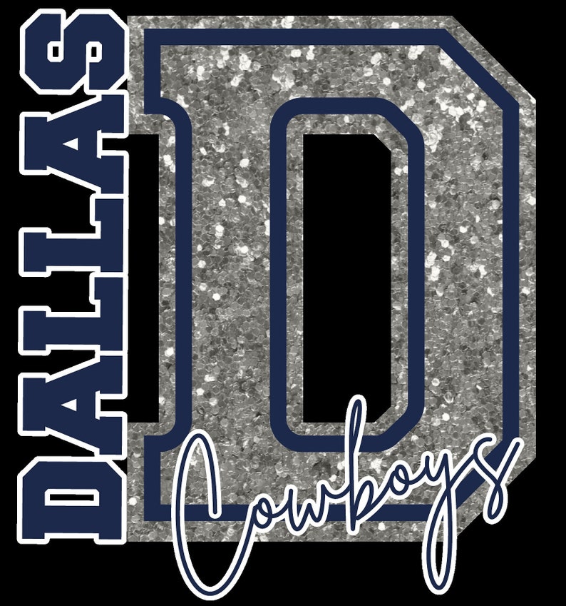 BIG D|dallas| Glitter PNG| SVG - Etsy
