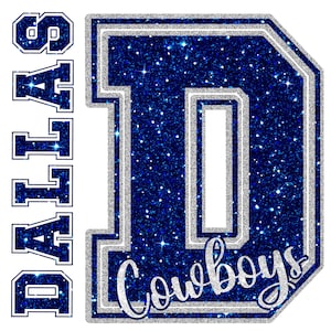 BIG D|dallas| Glitter PNG| SVG - Etsy