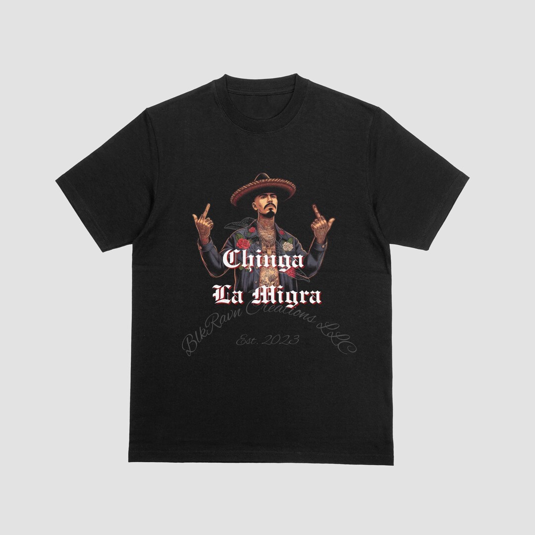 Chinga La Migra Short Sleeve Shirt, Chicano Tshirt, Mexican Pride ...