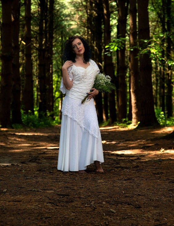 Vintage boho dress 80s - Gem