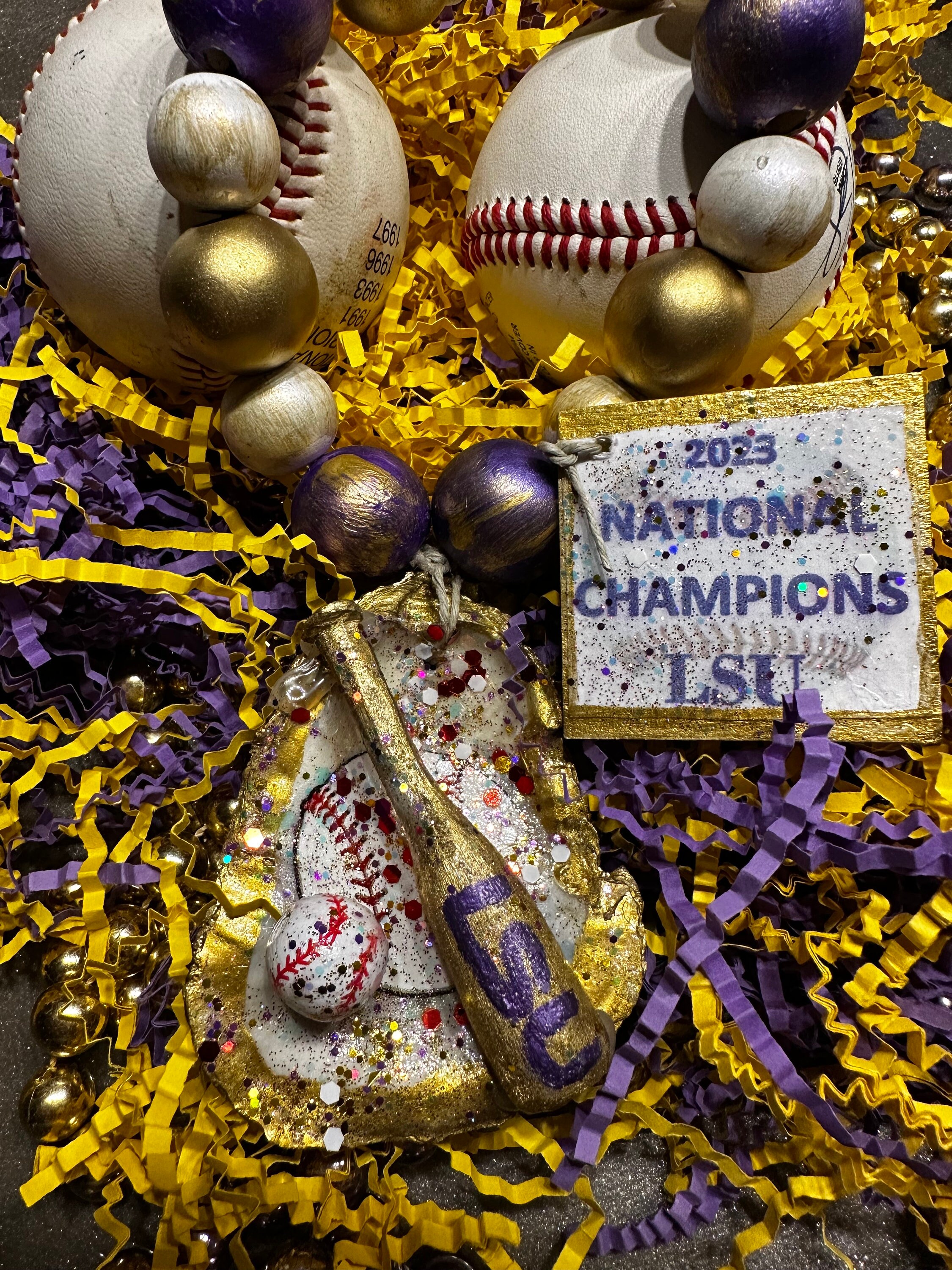 LSU Baseball National Champions 2023 Oyster Shell Blessing - Etsy