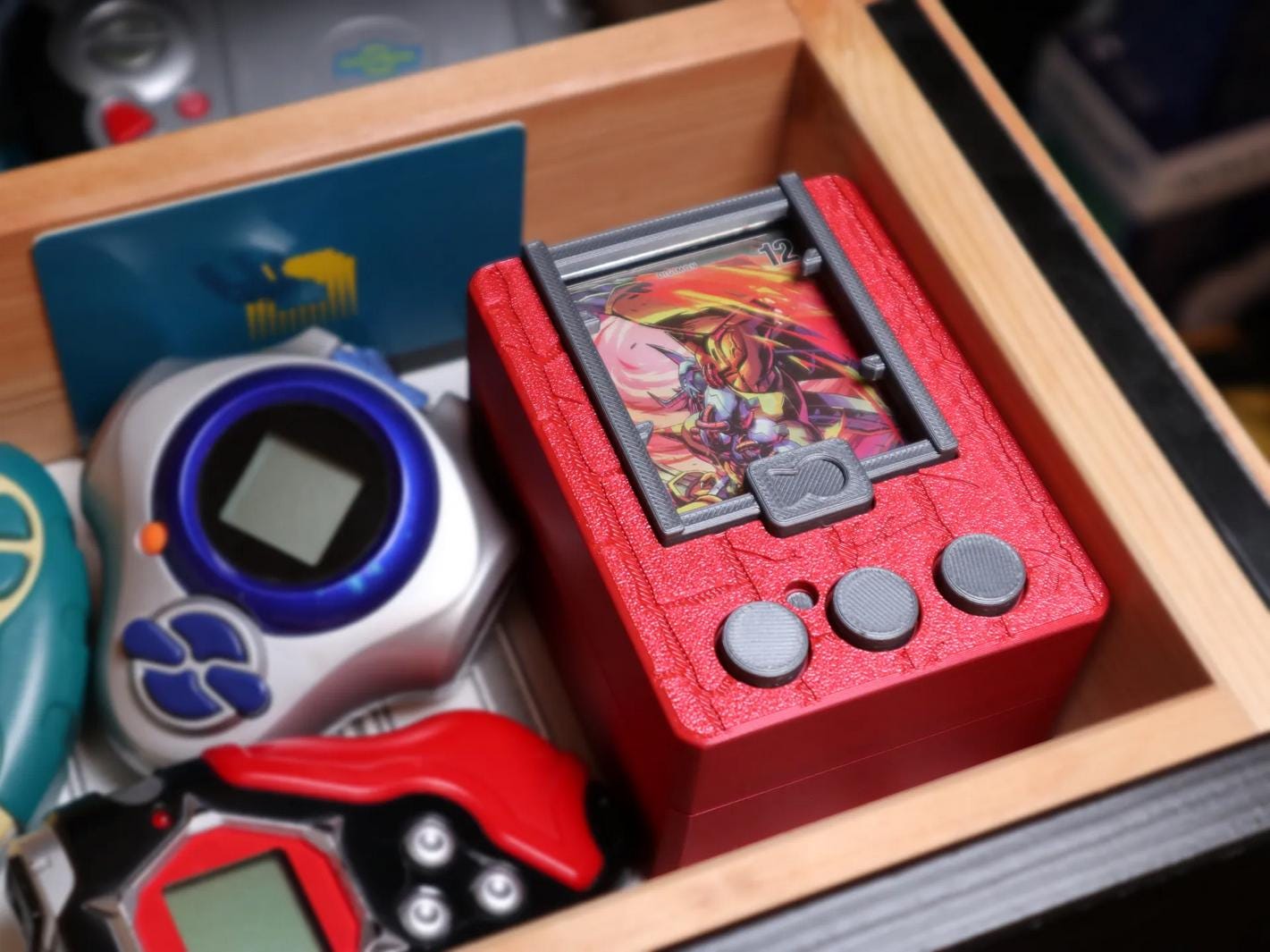 Digimon V-pet Deck Box / Card Box - Etsy