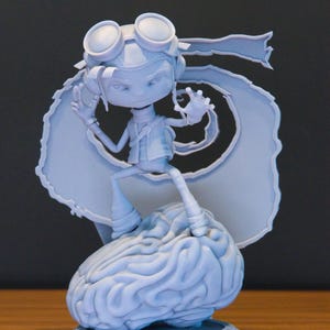 Raz - Psychonauts Fanart | Resin 3D Print - Etsy