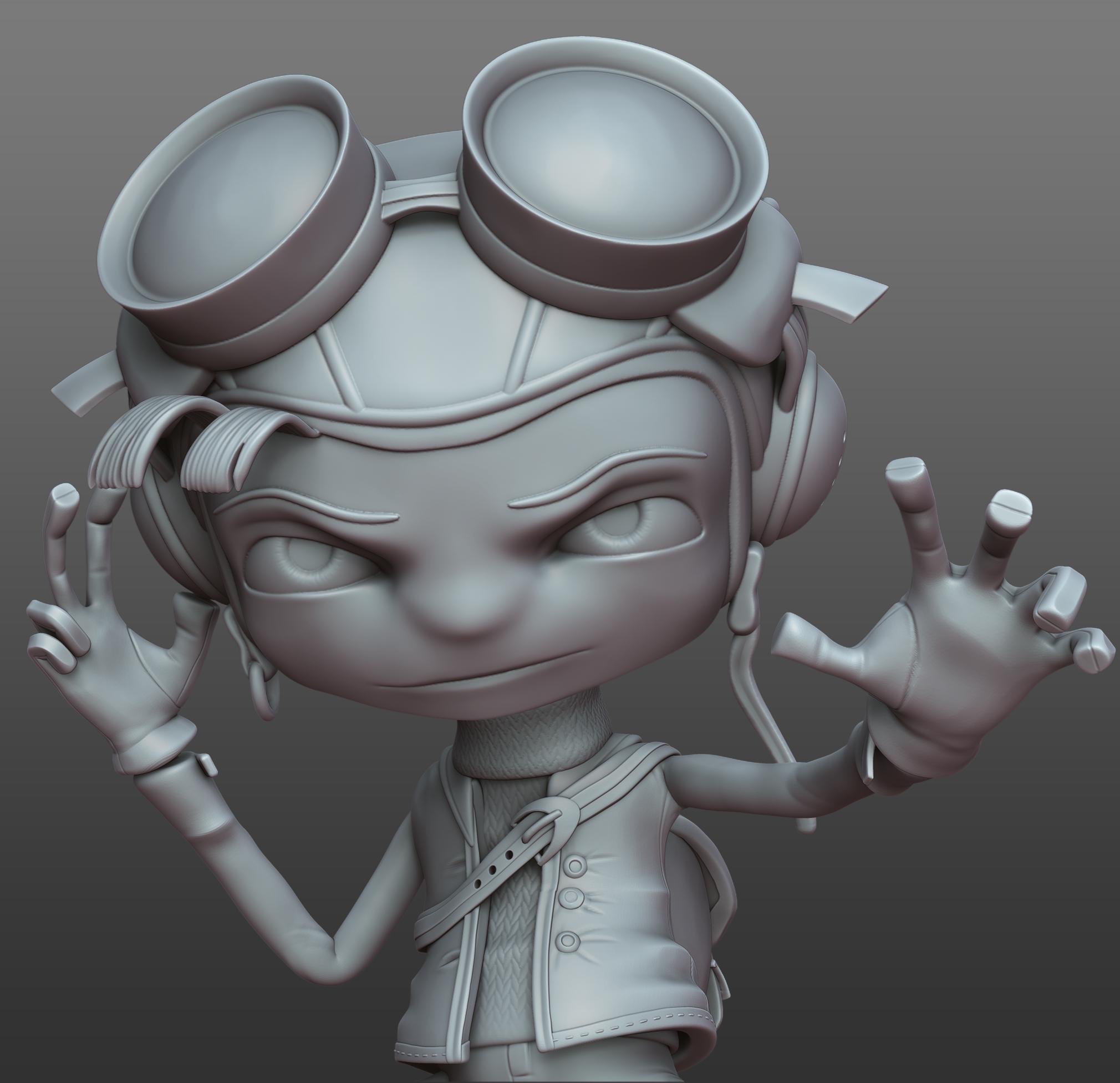 Raz - Psychonauts Fanart 3D Print Figure (STL Files) - Etsy
