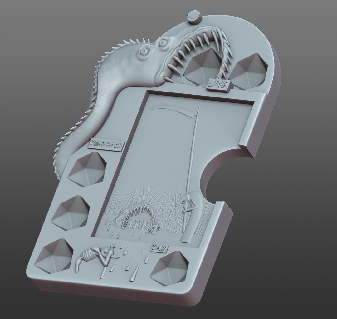 MTG Command Zone Damnation 3D Print STL File - Etsy