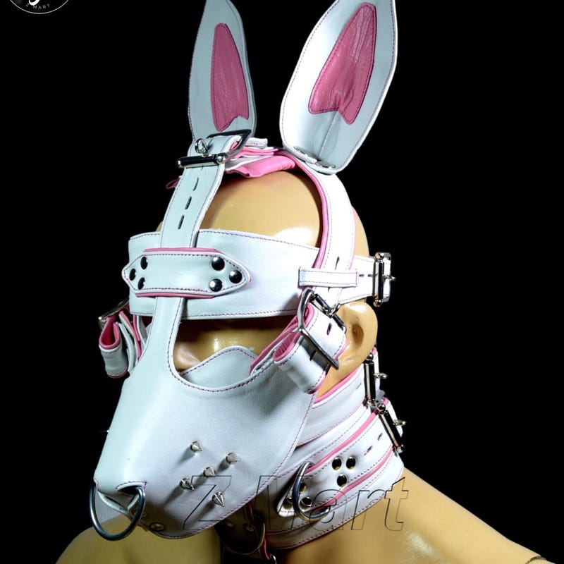 Rubber Pet Play Mask - Etsy UK