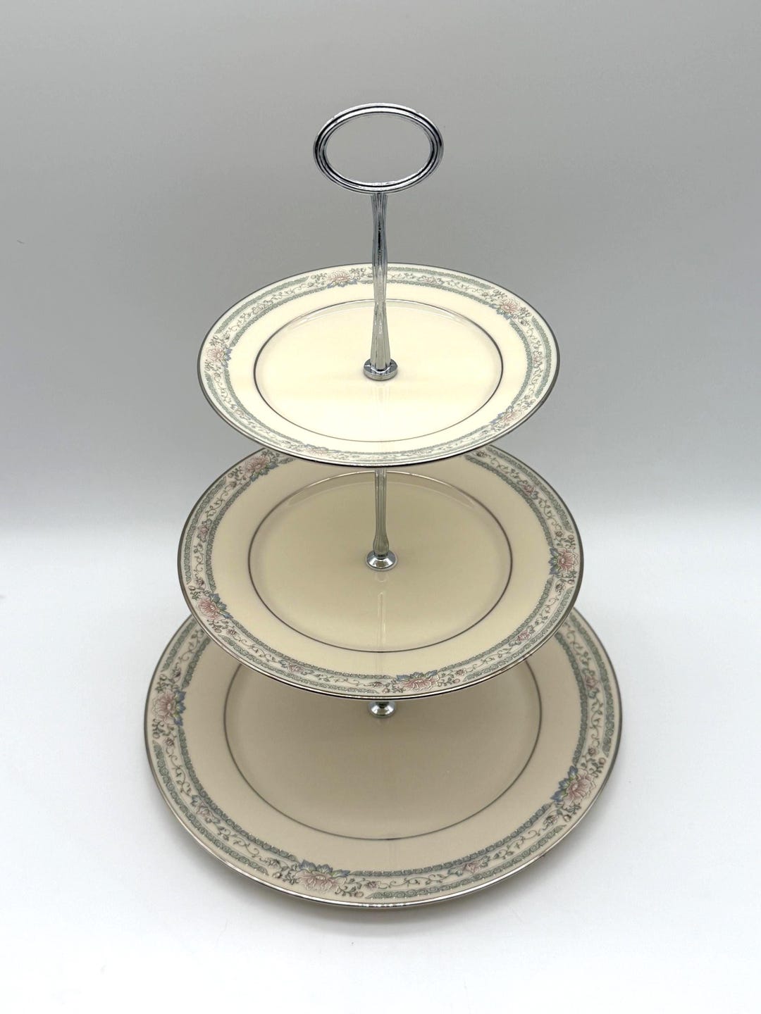 3 Tier Cake / Display Stand CHARLESTON by LENOX / Dessert / Appetizer ...