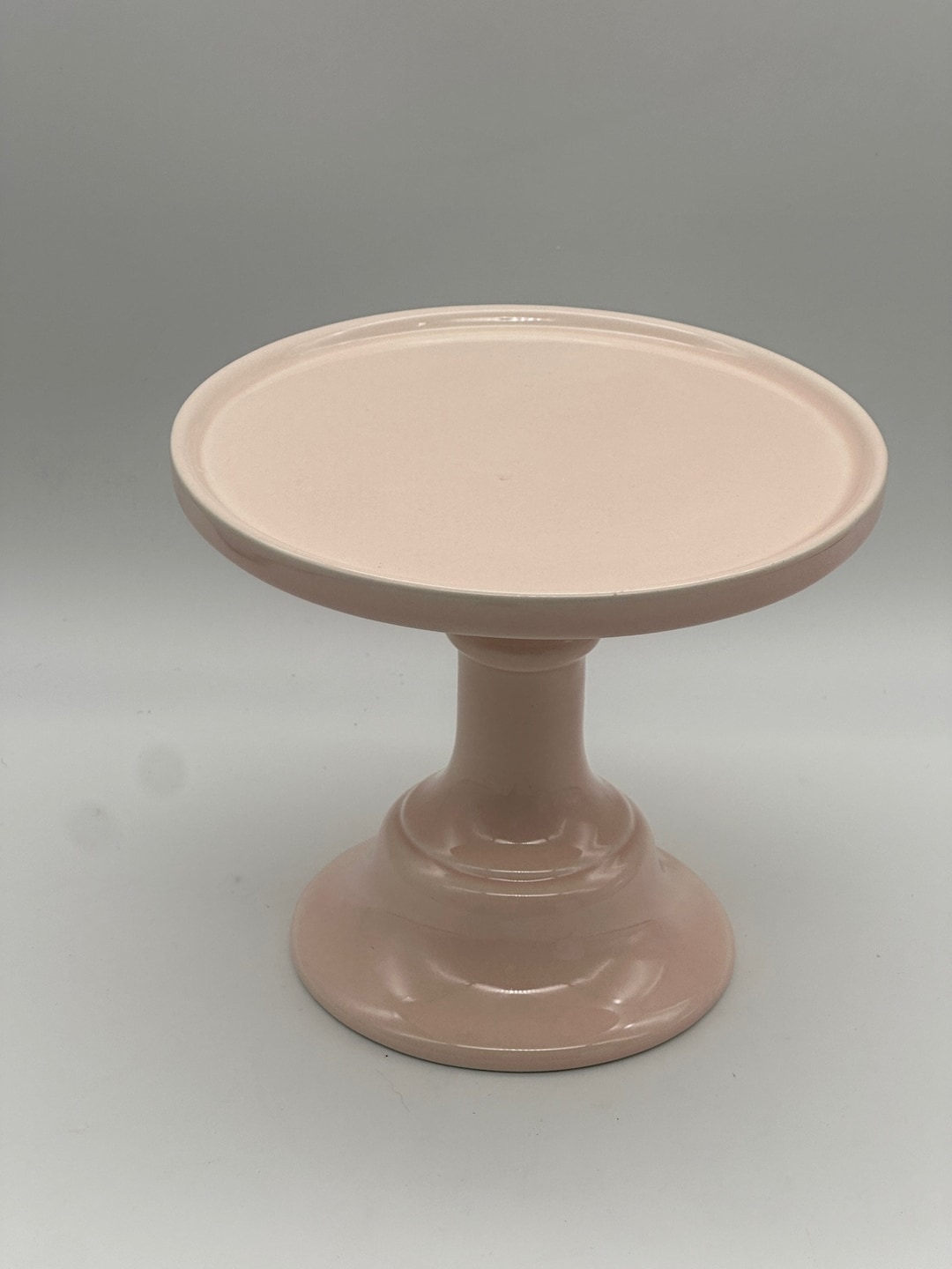 PINK CERAMIC PEDESTAL Stand by Friancas Ramos Portugal Valentine's Day ...