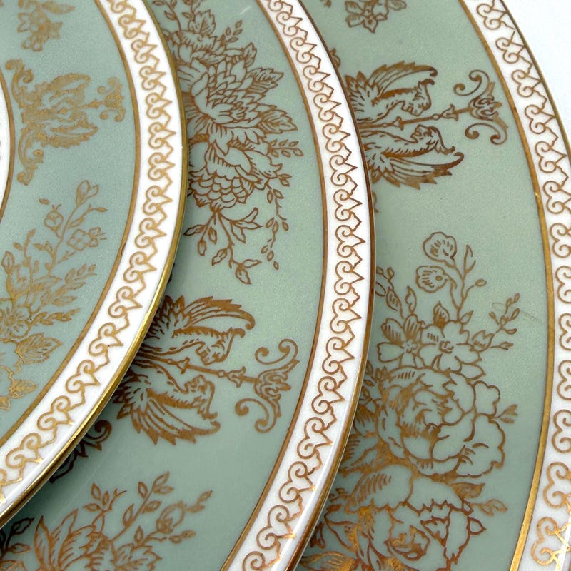 Sage Green Wedgwood Bowl - Etsy