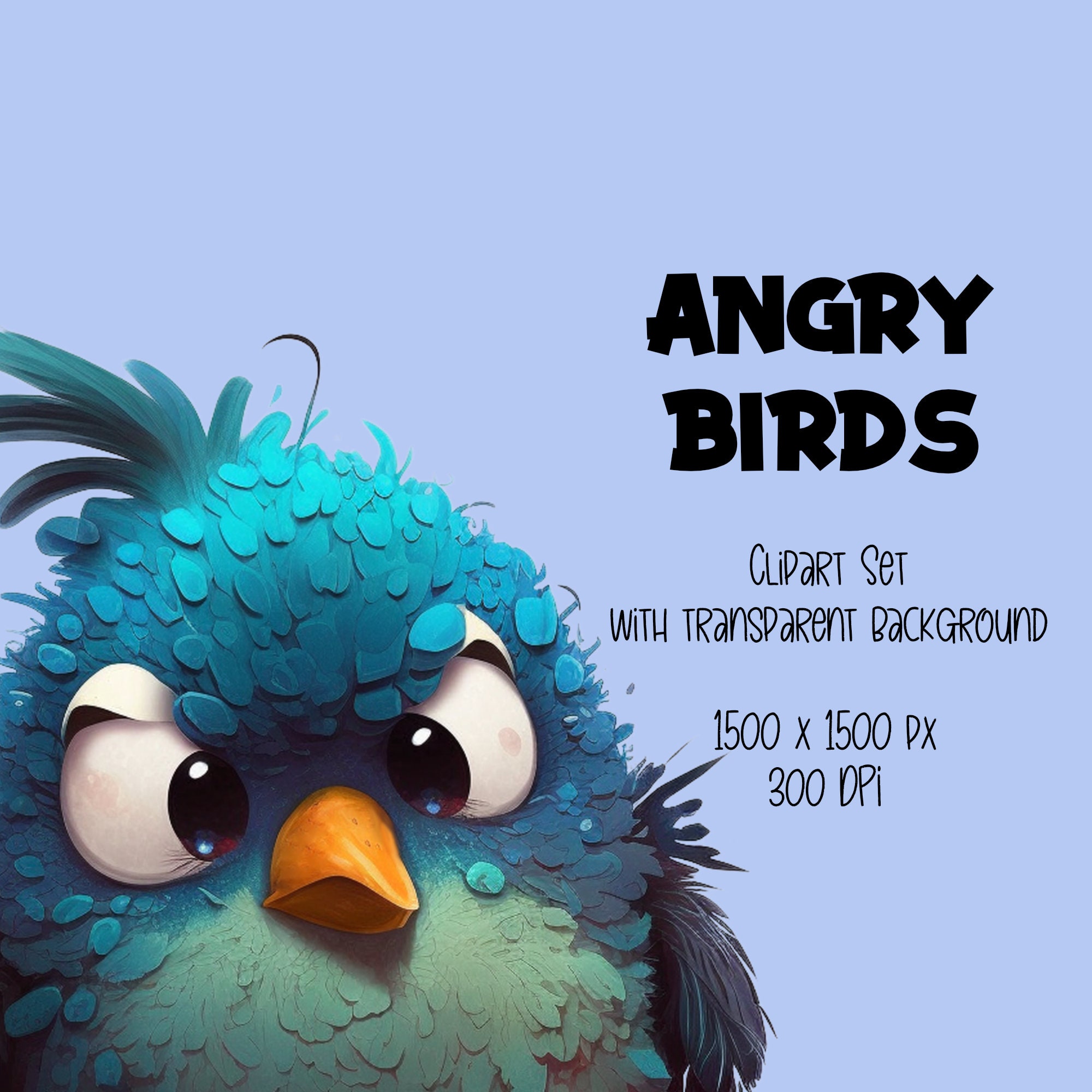 6 imágenes prediseñadas de Angry Birds - Etsy México