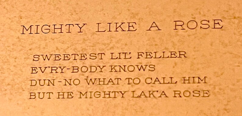 Bessie Pease Gutmann Original Lithograph mighty Like A Rose Framed ...