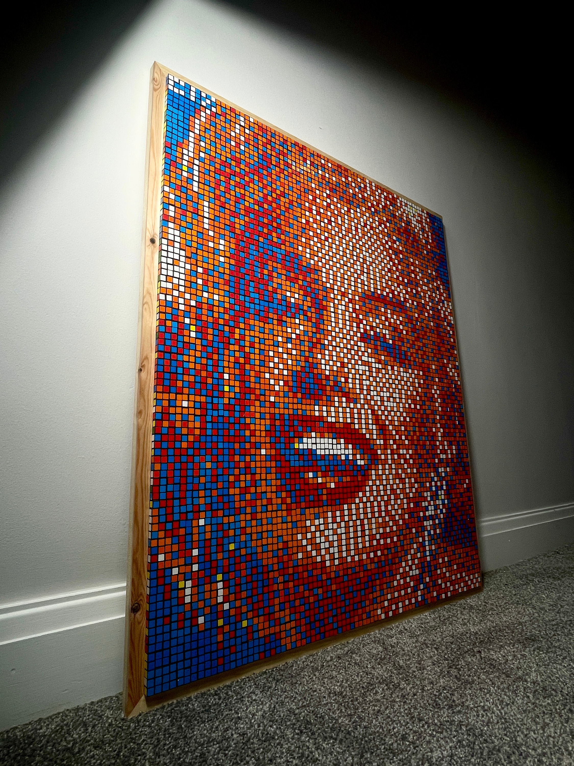 Marilyn Monroe Rubik Cube Wall Art, Rubik Cube Gift, Wall Decor ...