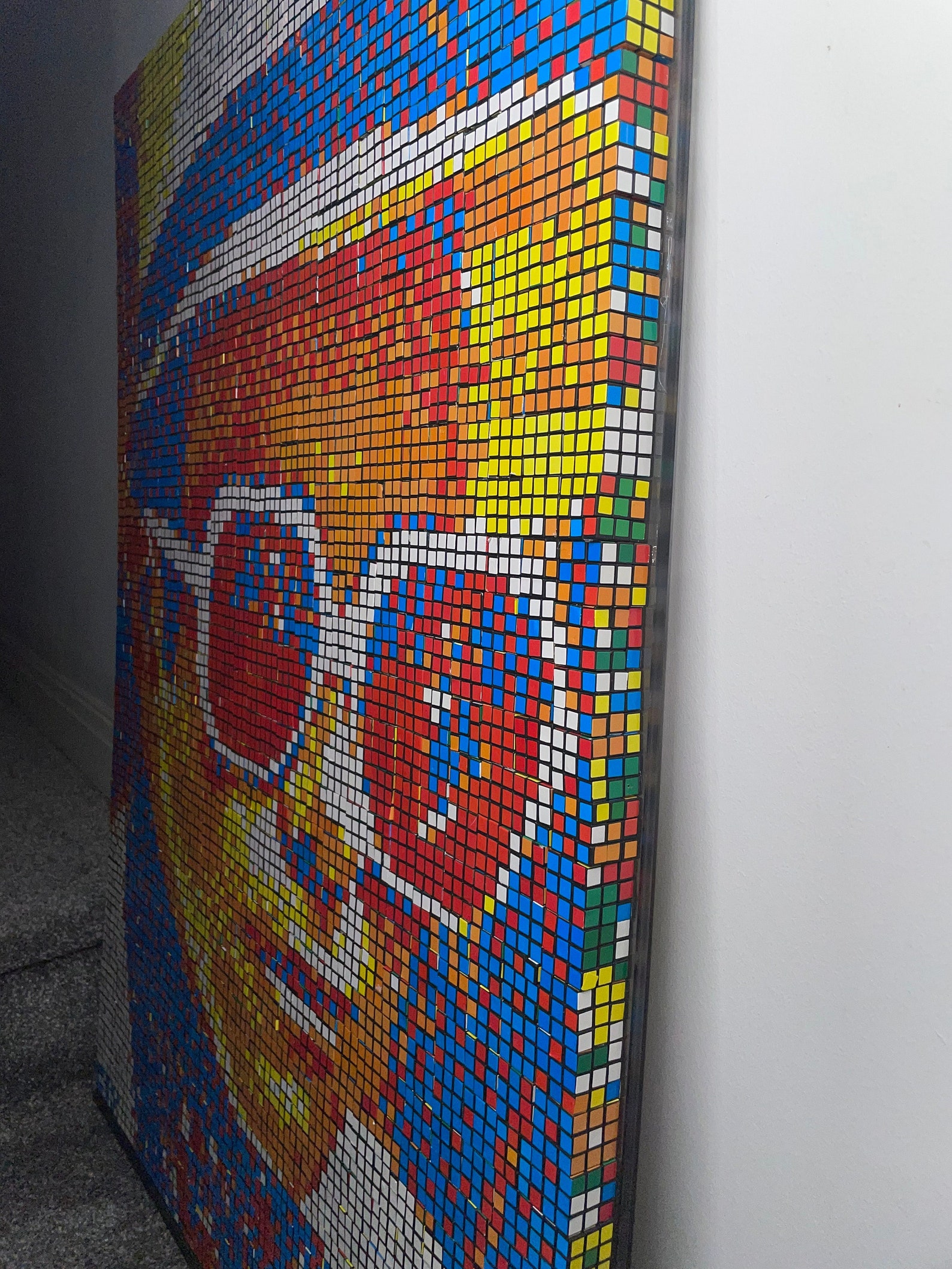 Unique Rubik's Cube Art, Personalised, 3D, Gift, Custom, Magic Cube ...