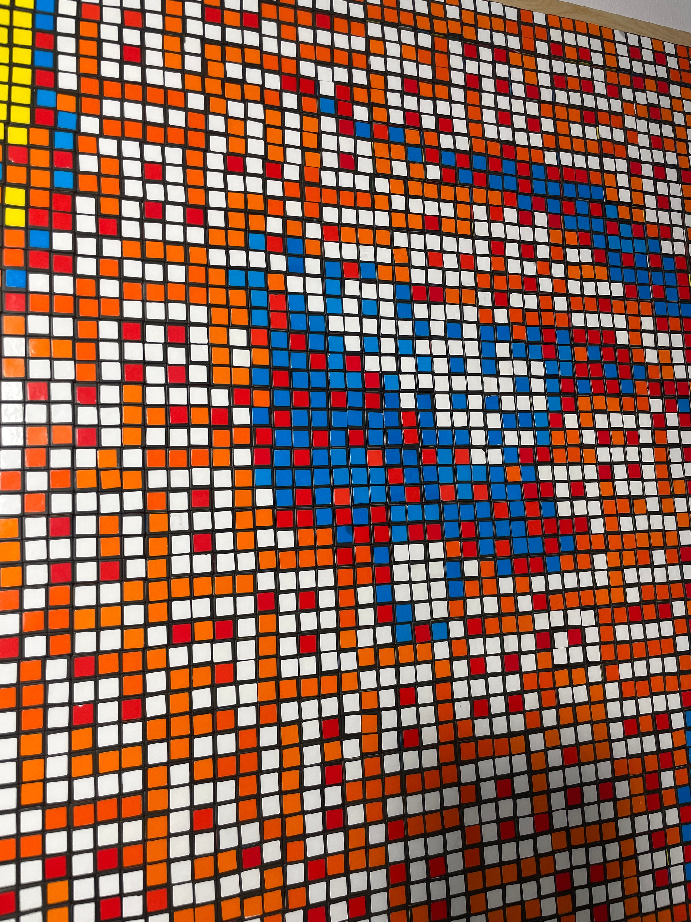 Comic Style Rubik Cube Art, Pop Art Inspired Masterpiece, Wall Art ...