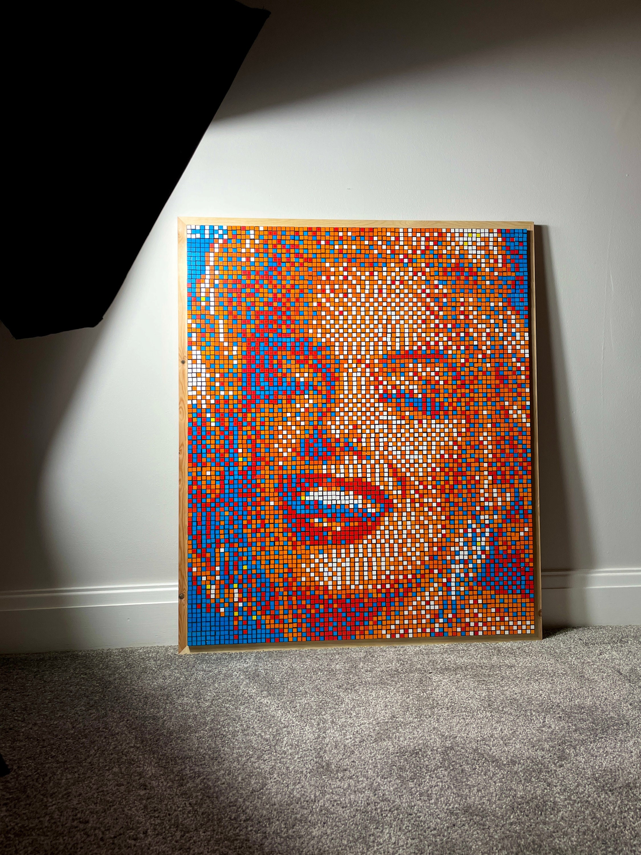Marilyn Monroe Rubik Cube Wall Art, Rubik Cube Gift, Wall Decor ...