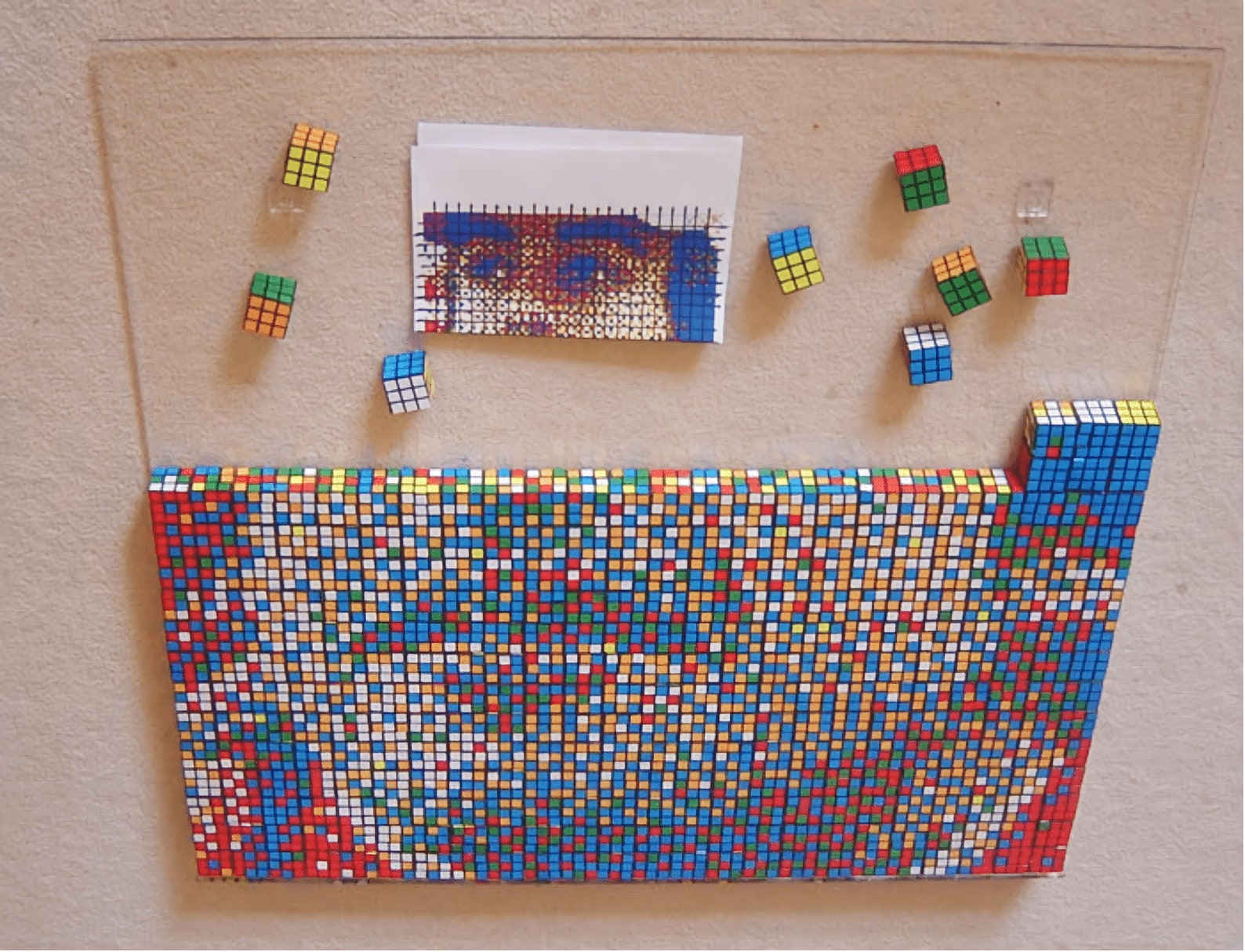 Unique Rubik's Cube Art, Personalised, 3D, Gift, Custom, Magic Cube ...