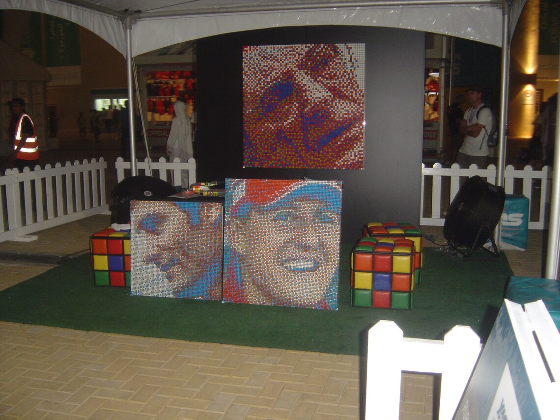 Unique Rubik's Cube Art, Personalised, 3D, Gift, Custom, Magic Cube ...