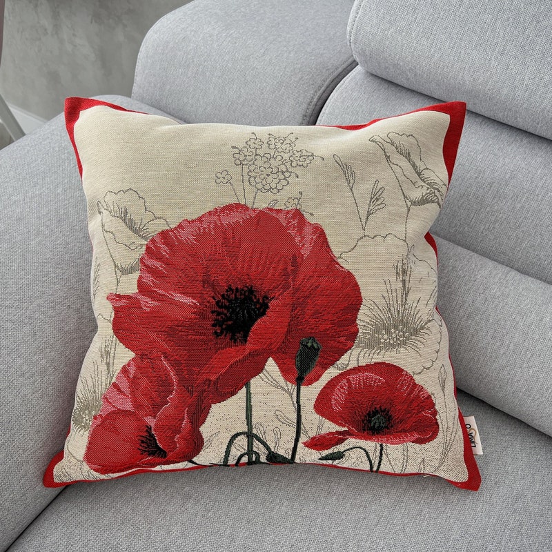 Poppy Pillows - Etsy