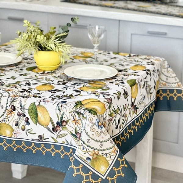 Italian Table Cloth - Etsy
