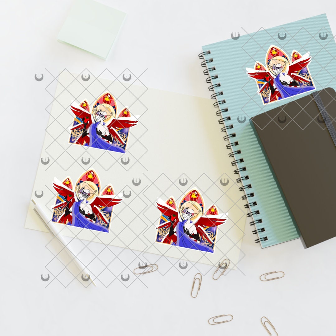 Hazbin Hotel Stickers | Angel Lucifer, Lucifer Morningstar, Hazbin ...