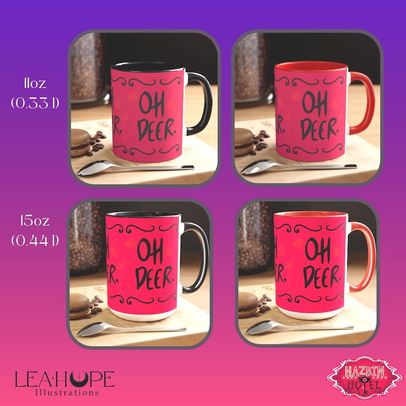 Oh Deer Alastor Mug - Etsy