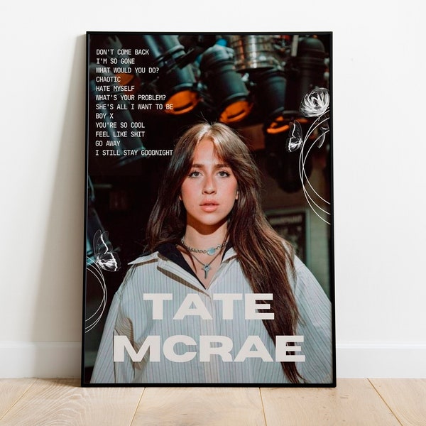 Tate Mcrae Home Decor - Etsy