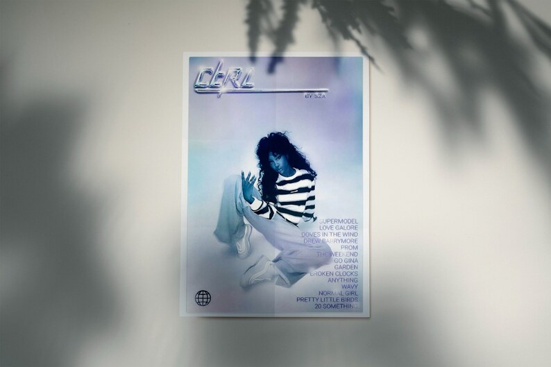 Ctrl SZA Album Graphic Cover Ctrl Music Albums Poster SZA - Etsy