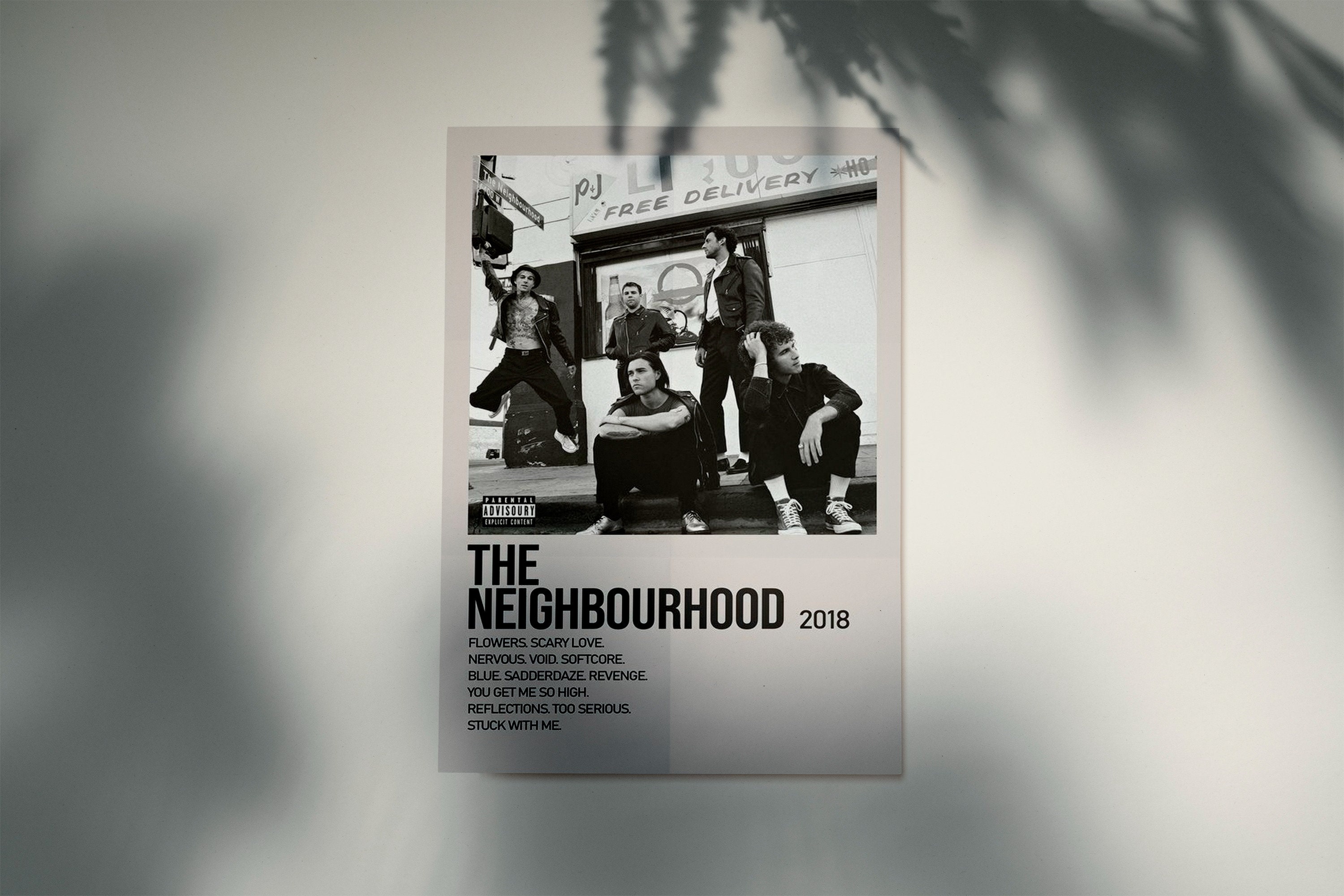 The Neighbourhood Poster the Neighbourhood Graphic Poster - Etsy