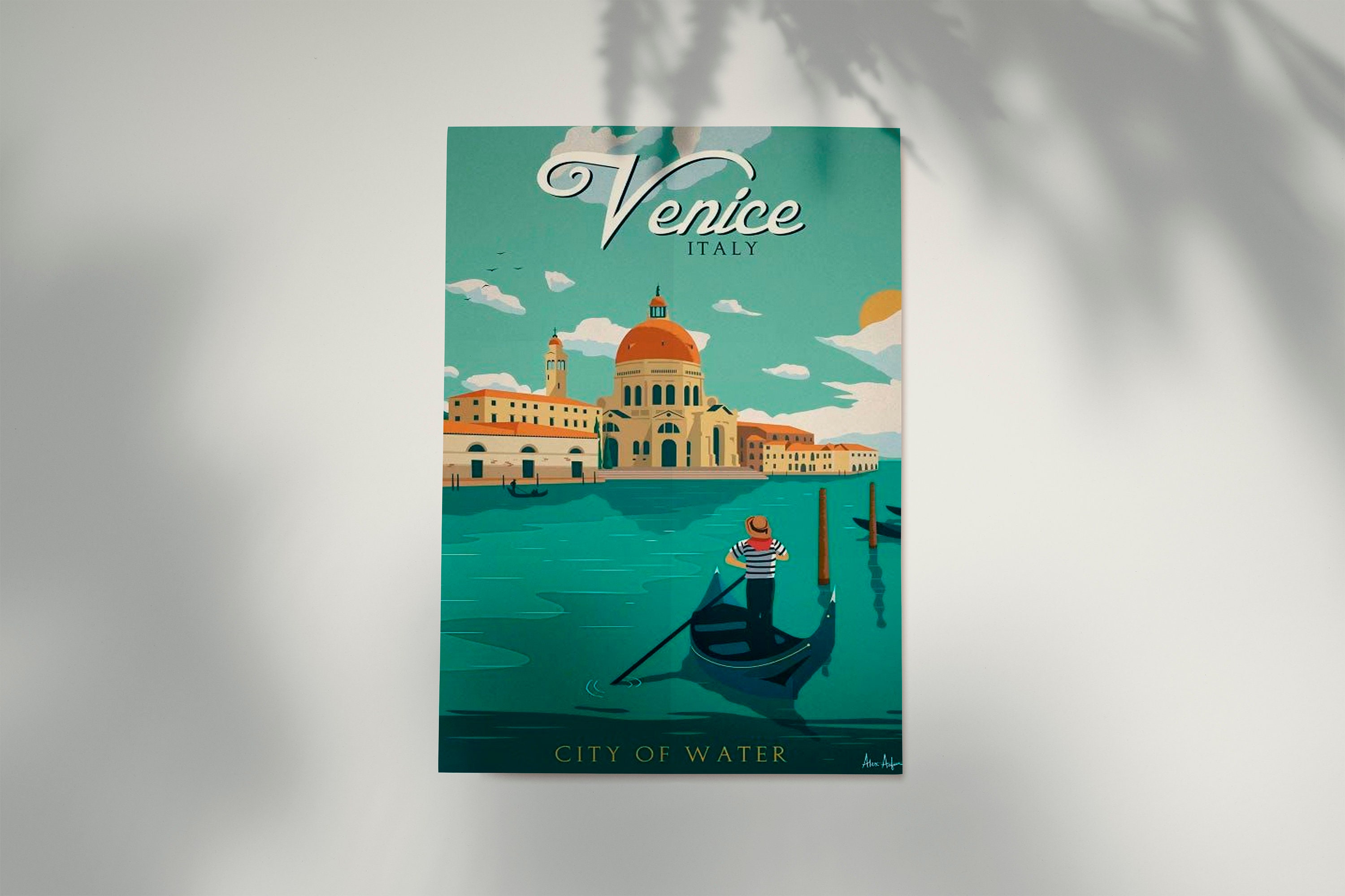 Venice Decor Poster Beautiful City Art Poster City Art - Etsy