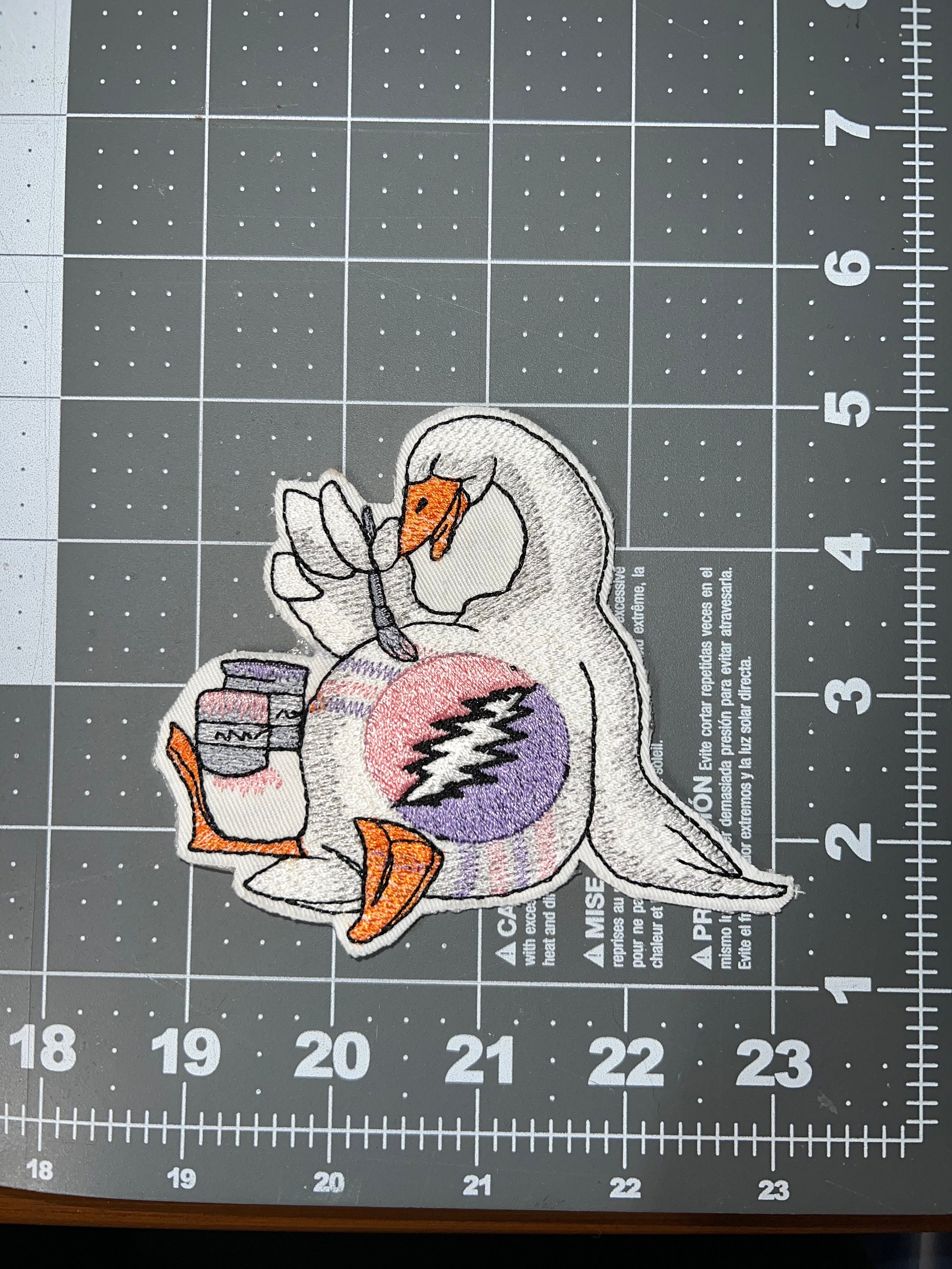 Grateful Goose Iron on Patch - Etsy