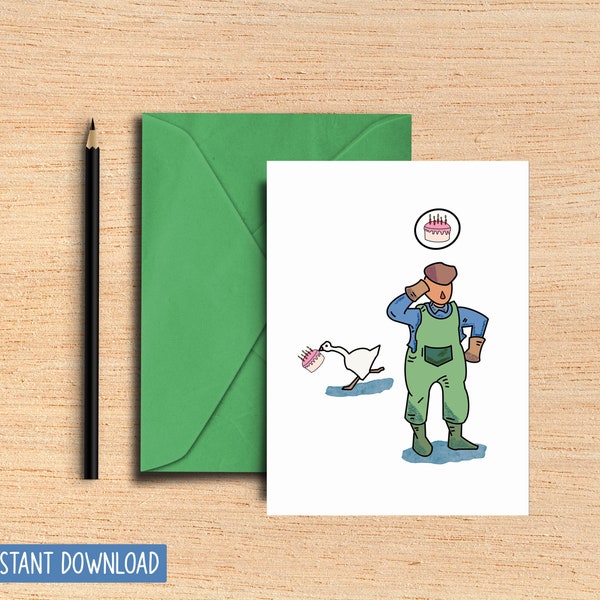 Untitled Goose Game - Etsy