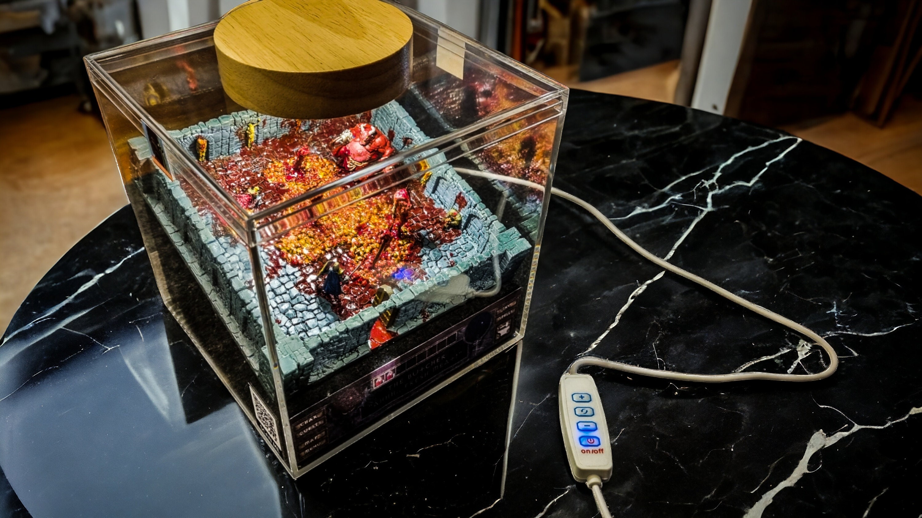 Epix in a Box Diablo the Butcher Diorama Real Life Prop Replica Item - Etsy