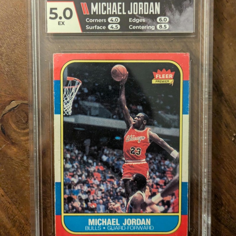 Collectible basketball card michael jordan - Etsy.de