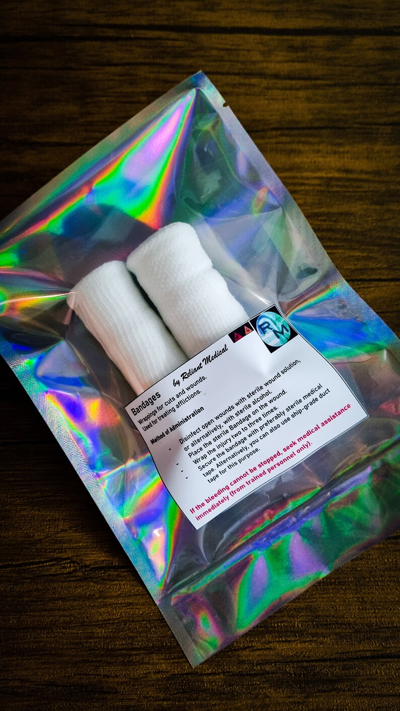 Starfield Item Bandages Real-life Prop Replica - Etsy